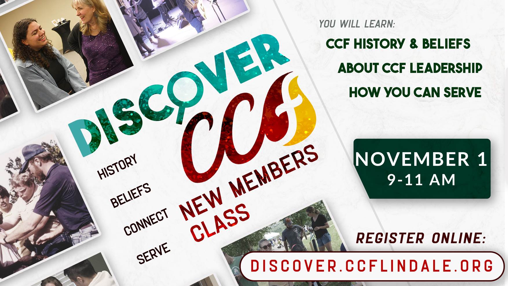 Discover CCF New Members Class